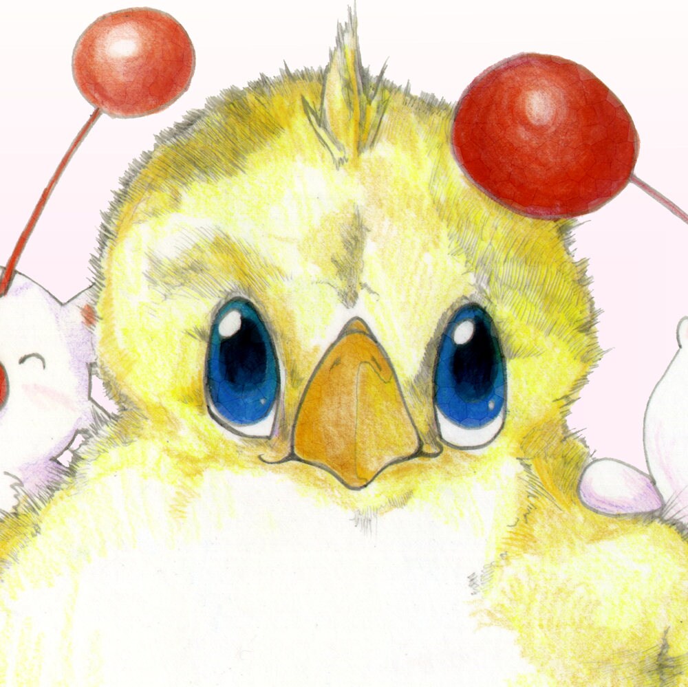 Kupo Kweh 8x10 Print Final Fantasy Fan Art - Etsy