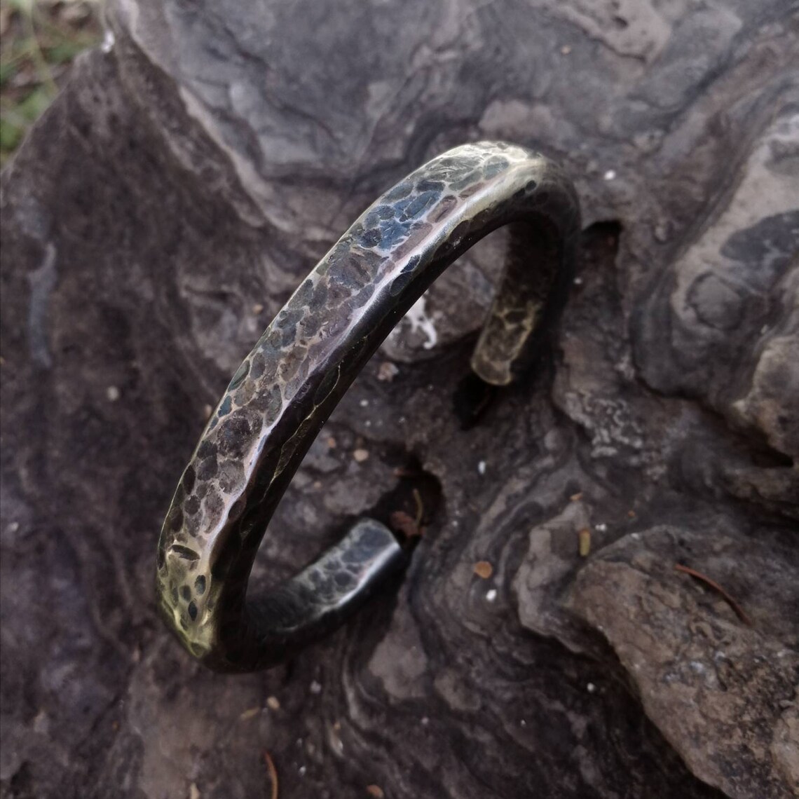 11x 8mm Wide and Thick Heavy Titanium Cuff Bracelet Men - Etsy