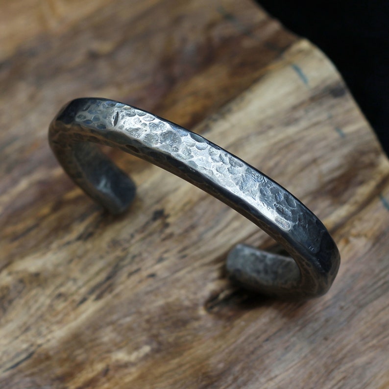 11x 8mm Wide and Thick Heavy Titanium Cuff Bracelet Men - Etsy