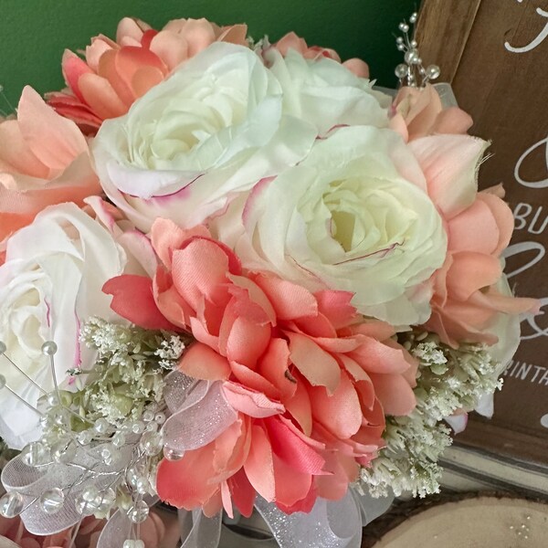 Peach Wedding Decor - Etsy