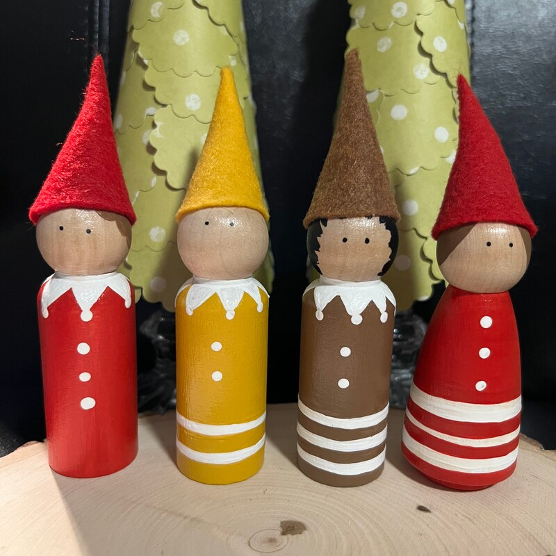 Wooden Elves - Etsy