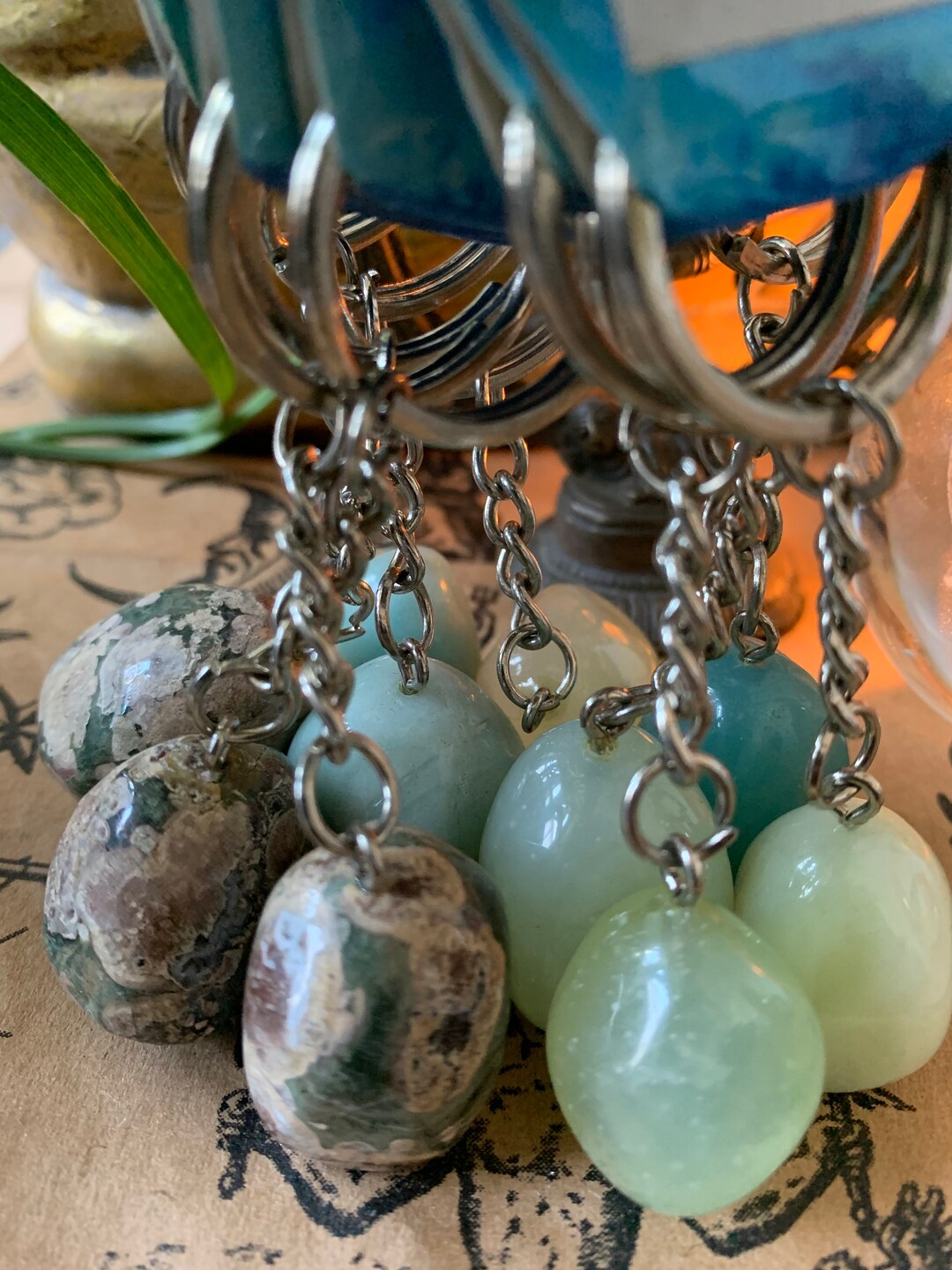 Crystal Key Rings - Etsy