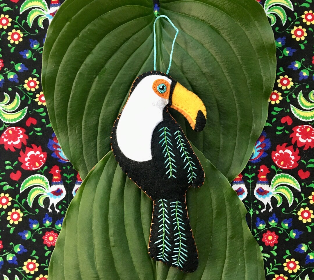 Poco Toco Toucan Felt Ornament/sachet Facing Right - Etsy