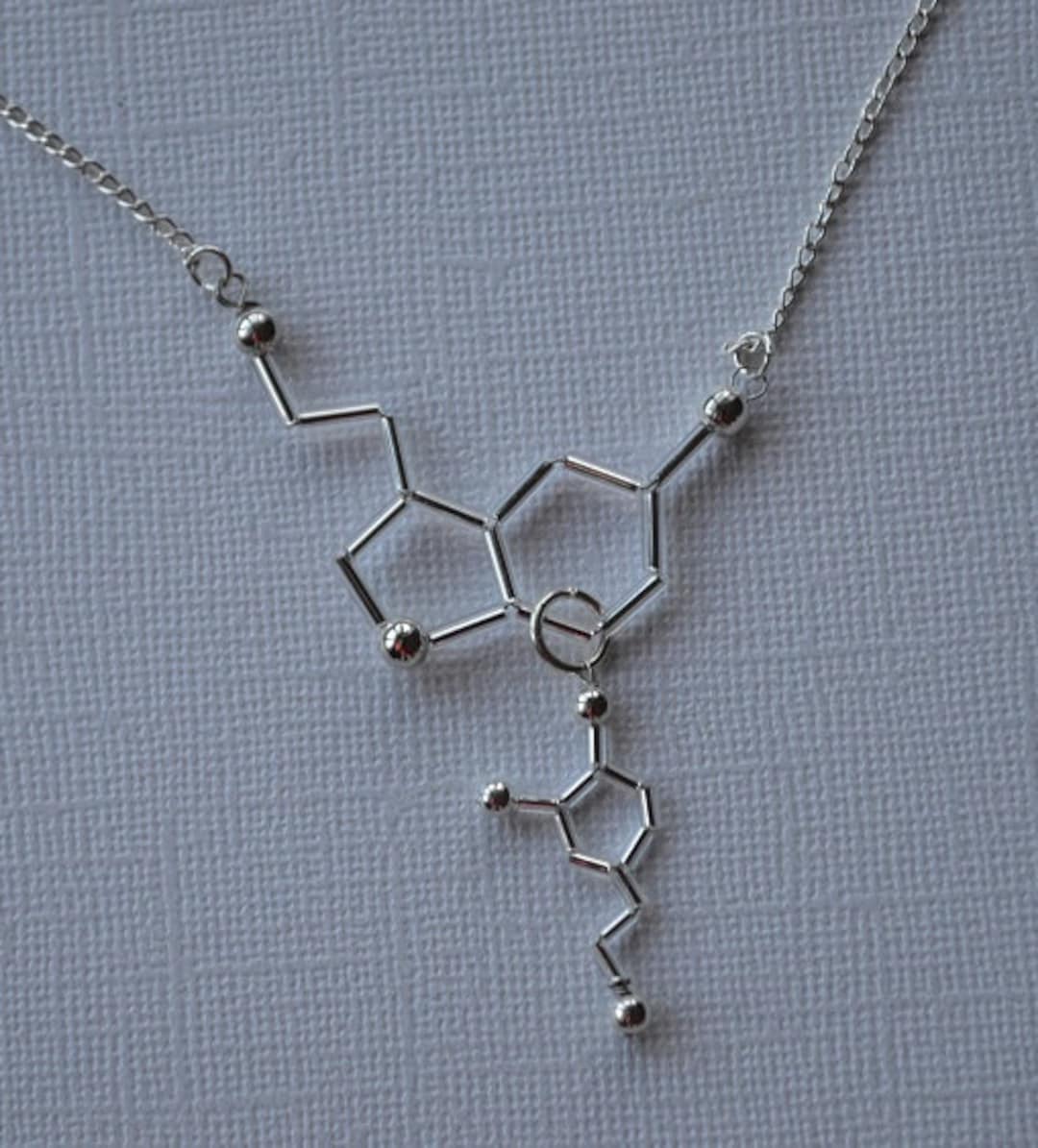 Biolojewelry - Customizable Neurotransmitter Molecule Biology Chemistry ...