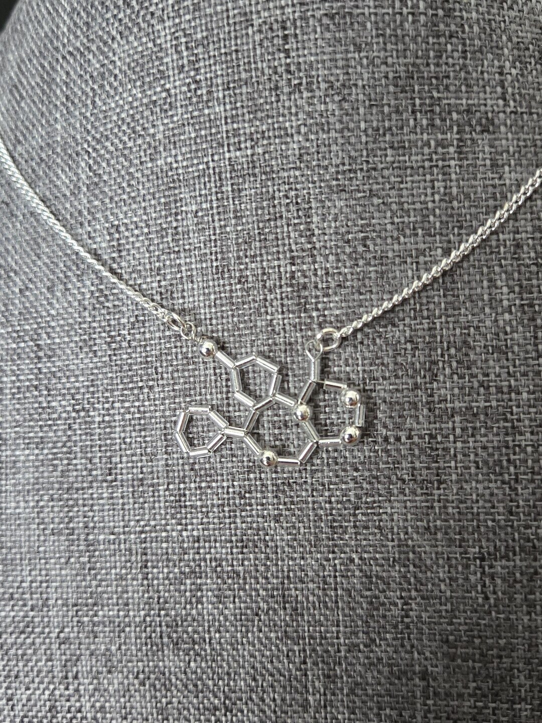 Biolojewelry - Alprazolam - Xanax Molecule Structure Biology Chemistry ...