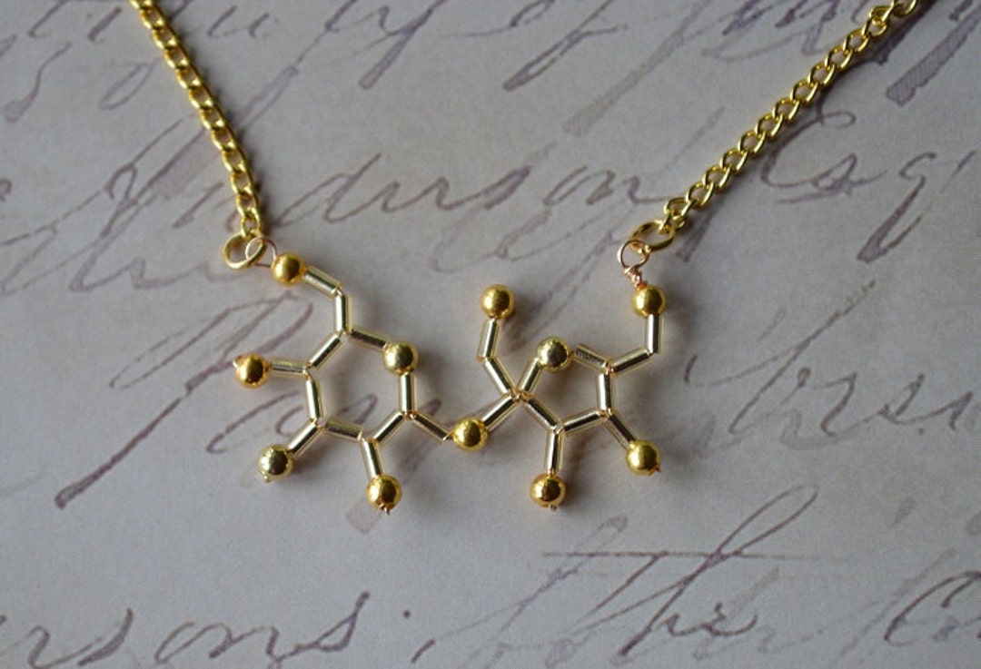 Biolojewelry - Sugar Molecule Biology Chemistry Science Necklace - Etsy
