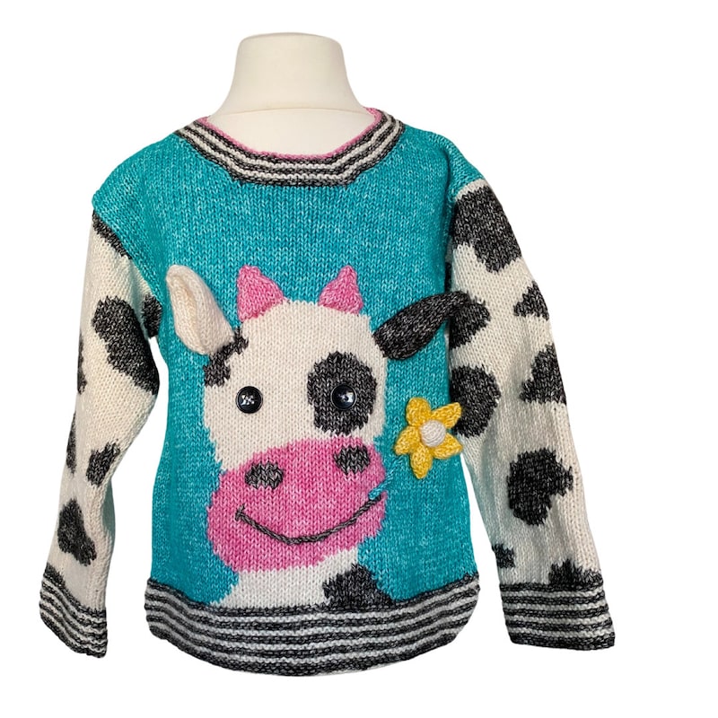 Highland Cow Kids Jumper - Etsy