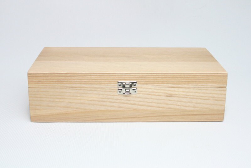 Wooden Box with 4 Compartments / Keepsake Box / Wooden Jewelry | Etsy