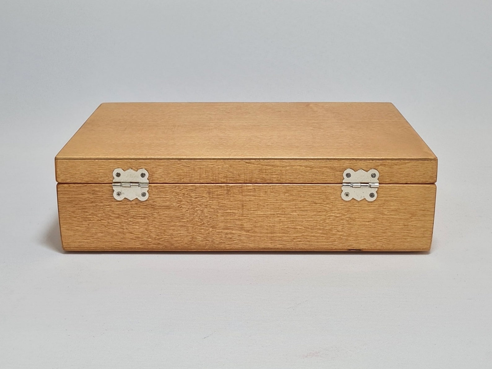 Wooden Tea Box / 12 Compartments Box / Light Brown Box / - Etsy