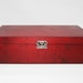 Red Wooden Keepsake Box / Wooden Gift Box / Wooden Storage Box - Etsy