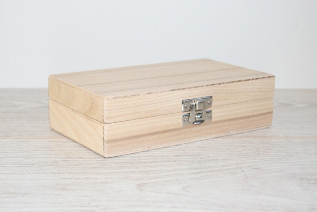 Small Wooden Gift Box / Keepsake Box / Ash Wood Box / Natural Wood Box ...