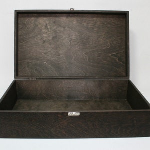 Large Storage Box / Big Wooden Box / Wooden Gift and Keepsake Box ...