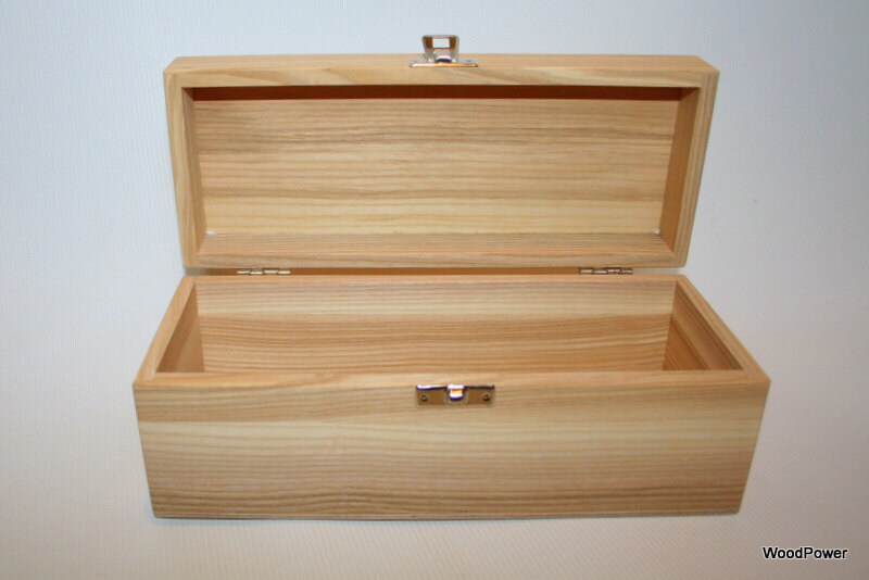 Wooden Gift Box / Keepsake Box / Ash Wood Box 8.85 X 3.14 X | Etsy