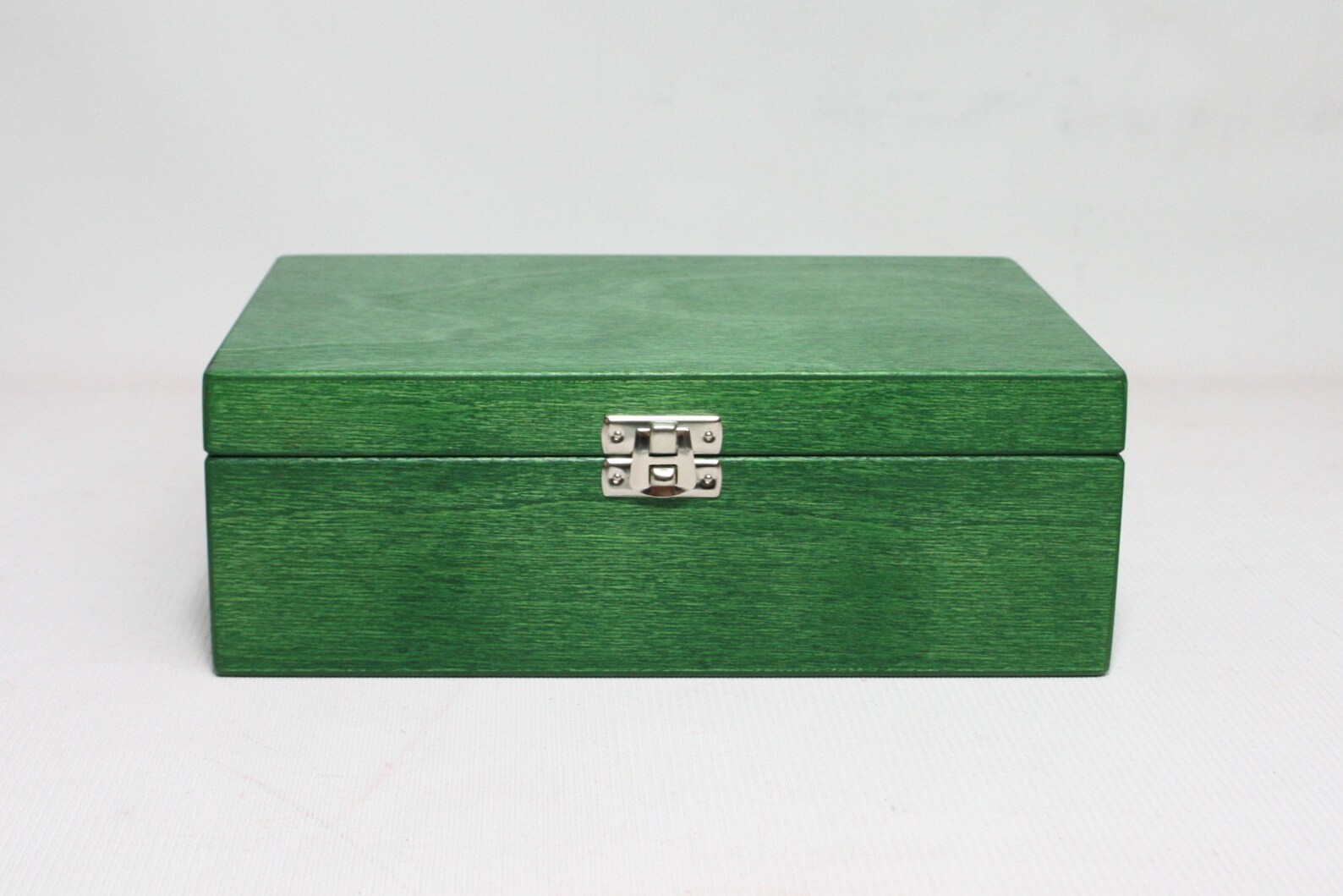 Dark Green Wooden Box / Storage Box / Keepsake Box / Gift Box - Etsy