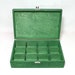 12 Compartments Tea Box / Dark Green Box / Wooden Keepsake Box ...