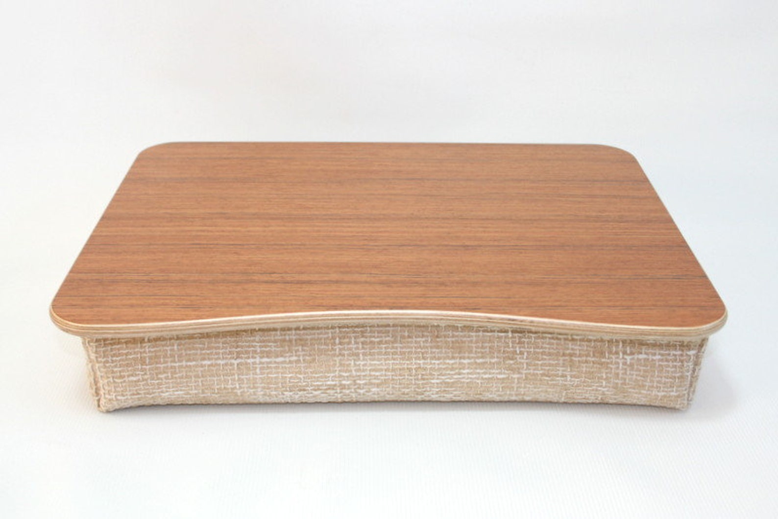 Pillow Tray / Serving Tray / Wood Laptop Bed Tray / Teak Ipad - Etsy