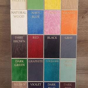 Large Wooden Storage Box / Green Collection Box With Removable ...