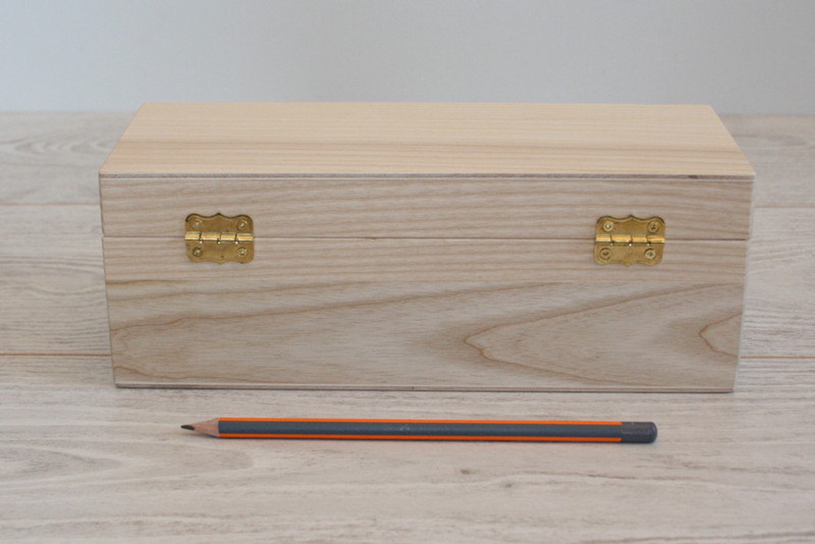 Ash Wood Box / Wooden Gift Box / Keepsake Box 8.46 X 2.75 X | Etsy