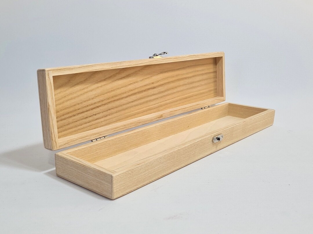 Knife Gift Box / Wooden Keepsake Box / Ash Wood Box / Storage Box - Etsy