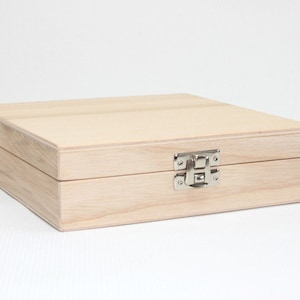Wooden CD Box / Keepsake Box / CD Gift Box / CD Storage Box / Ash Wood ...