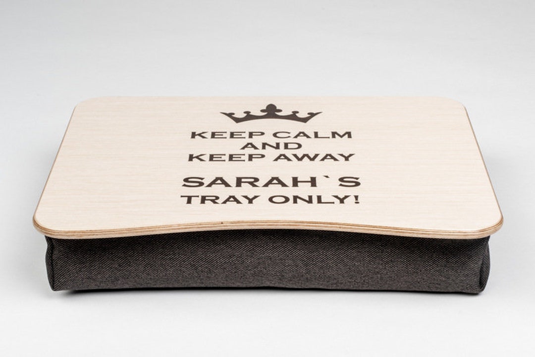 Personalized Pillow Tray / Wooden Laptop Bed Tray / Breakfast Serving ...