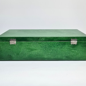 Large Storage Box / Big Wooden Box / Wooden Gift and Keepsake Box ...