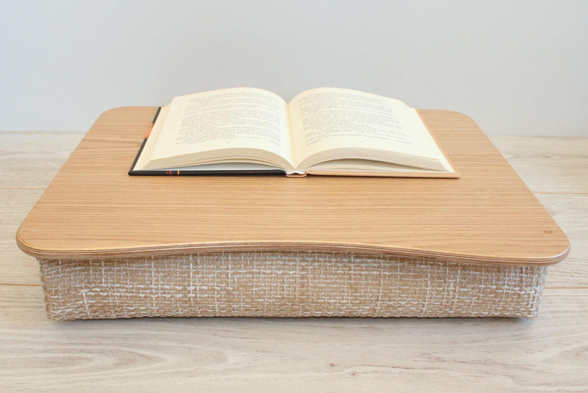 Pillow Tray / Wooden Laptop Bed Tray / Oak Serving Tray / Ipad - Etsy UK