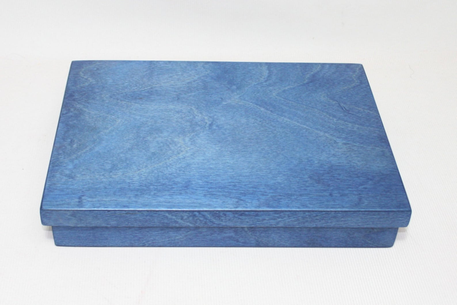 Put on Lid Box / A4 Size Box / Blue Box / 12 X 8.65 X 1.95 - Etsy