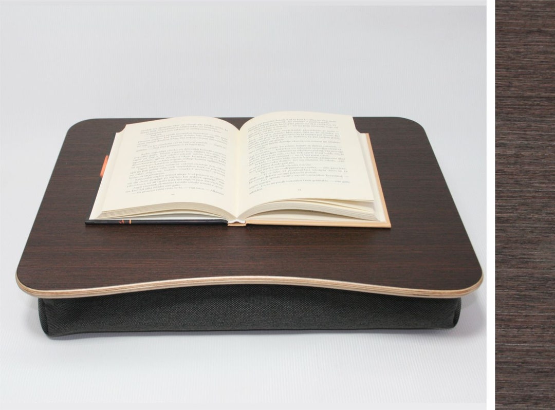 Wenge Wooden Laptop Lap Tray: Pillow Cushion iPad Table - Etsy