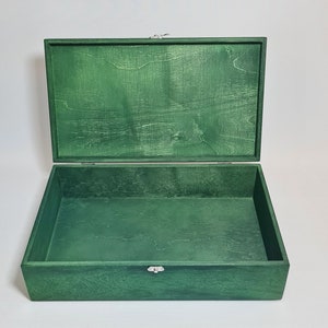 Large Storage Box / Big Wooden Box / Wooden Gift and Keepsake Box ...