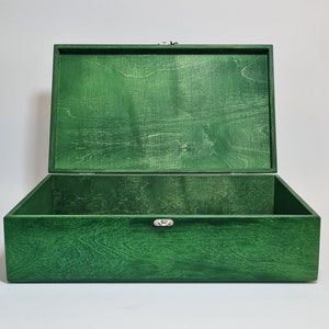 Large Storage Box / Big Wooden Box / Wooden Gift and Keepsake Box ...