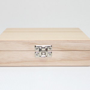 Wooden CD Box / Keepsake Box / CD Gift Box / CD Storage Box / Ash Wood ...