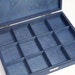 Blue Collection Box / 12 Compartments Box / Keepsake Box / - Etsy