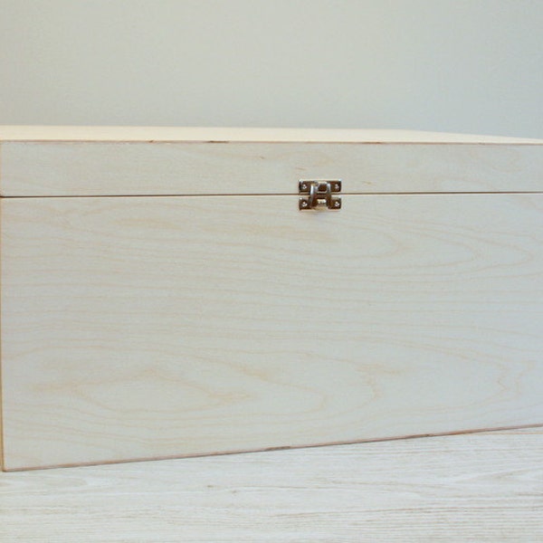 Unfinished Wood Box - Etsy