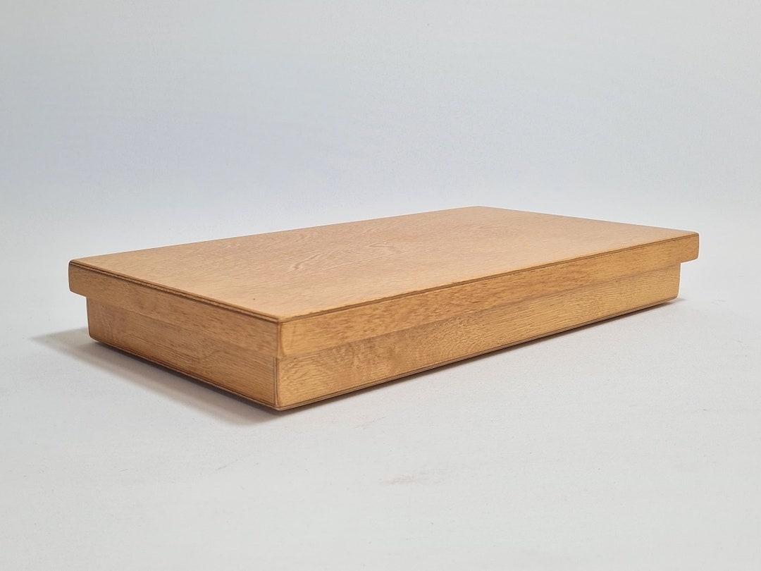 Put on Lid Box / Light Brown Box / 12.8 X 6.30 X 1.57 Inch - Etsy