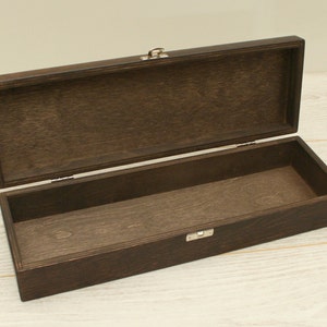 Long Wooden Box Etsy UK