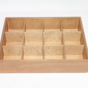 Display Box / 12 Open Compartments Box / No Lid Box / | Etsy