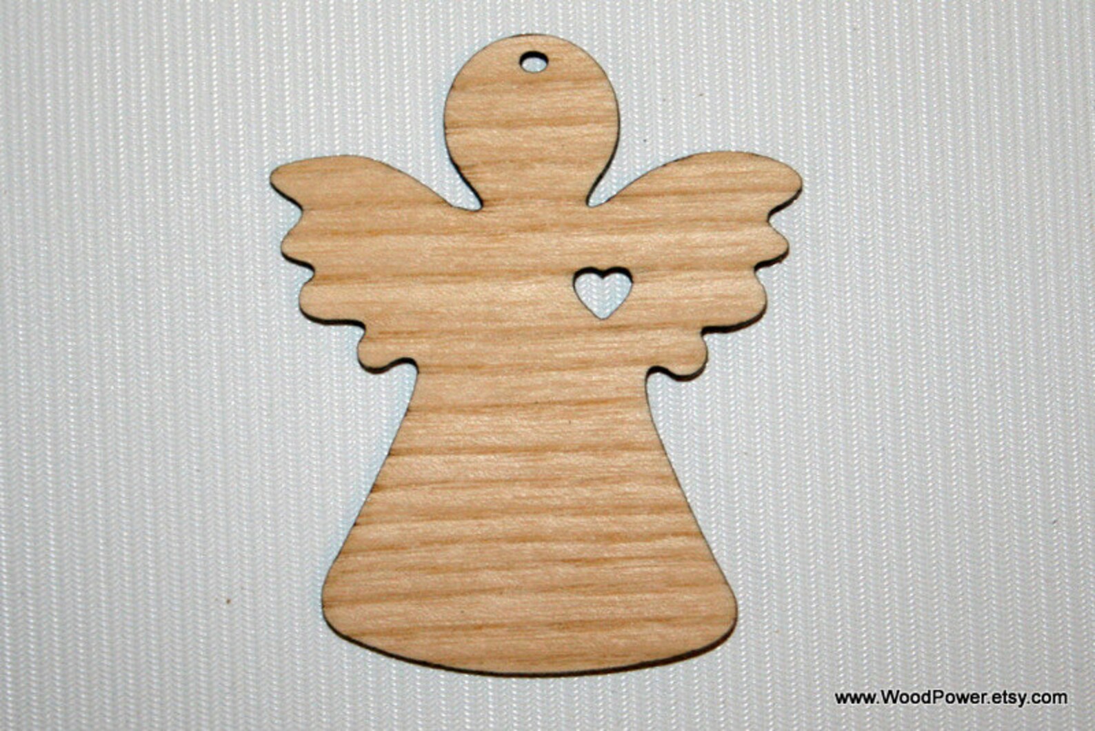 Wooden Angel / Christmas Tree Decoration ash Wood - Etsy