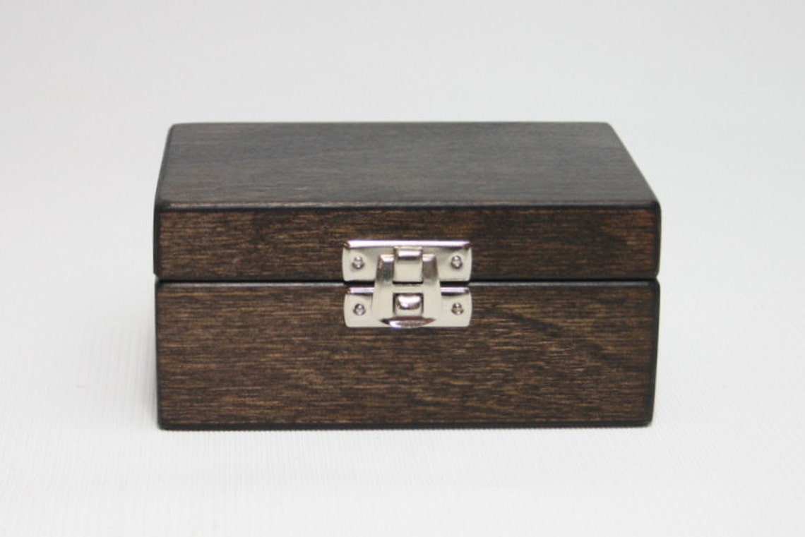 Small Gift Box / Keepsake Box / Dark Brown Box 3.94 X 2.75 X | Etsy