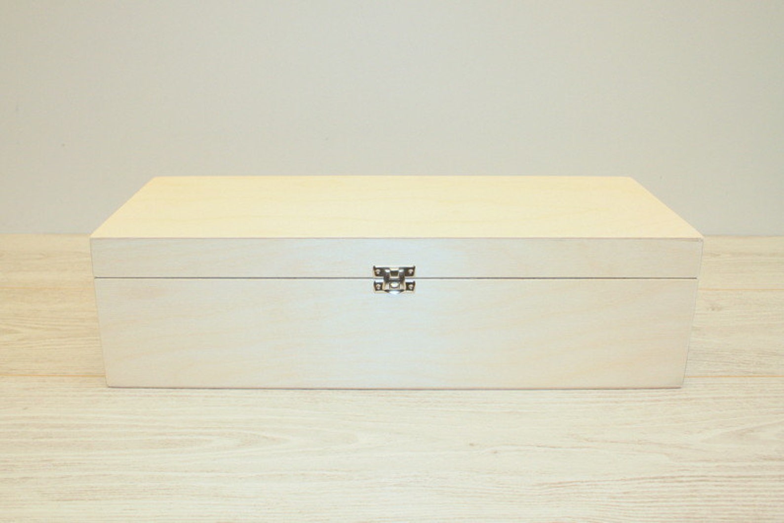 Large Wooden Box for DIY Projects/ Unfinished Wooden Box 16.53 - Etsy