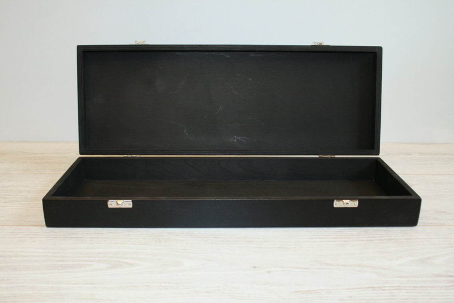 Wooden Gift Box / Black Box / Keepsake Box / Black Storage Box | Etsy