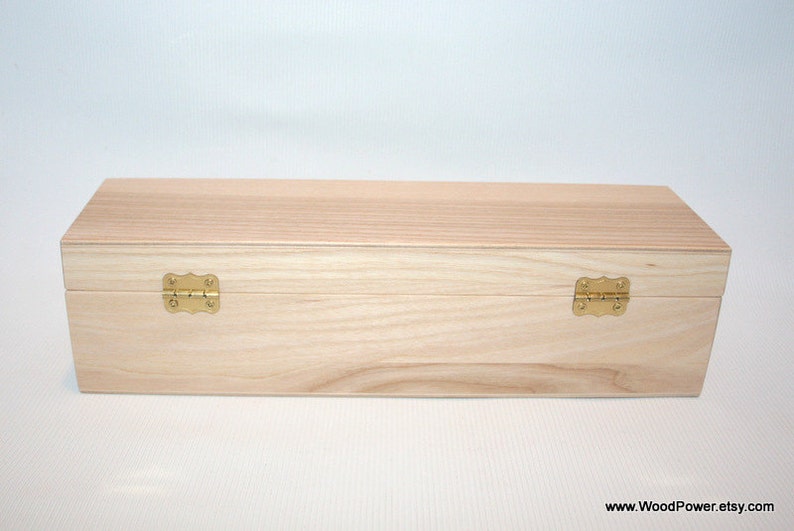 Wooden Gift Box / Ash Wood Keepsake Box / Storage Box 11.4 X - Etsy