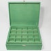 Large Wooden Storage Box / Green Collection Box With Removable ...