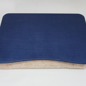 IPad Table /blue Laptop Stand / Wood Laptop Bed Tray / Breakfast ...