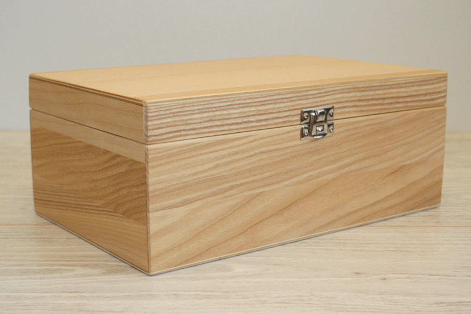 Wooden Keepsake Box / Ash Wood Box / Gift Box / Storage Box / - Etsy