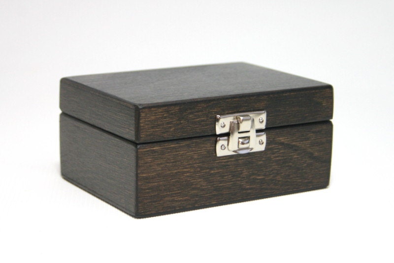Small Gift Box / Keepsake Box / Dark Brown Box 3.94 X 2.75 X - Etsy