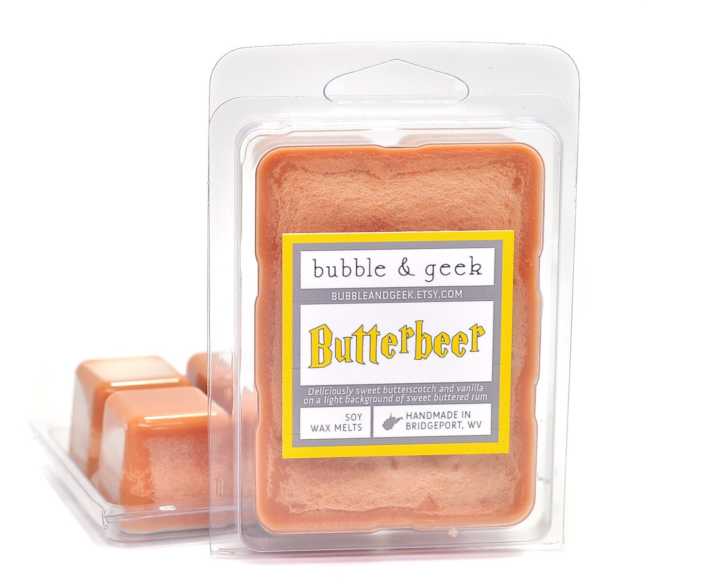 Pick 6 Scented Soy Wax Tart Melt Packs - Bubble and Geek - Bookish ...