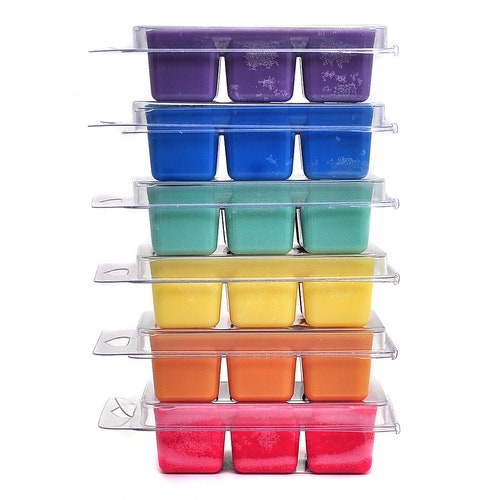 Pick 6 Scented Soy Wax Tart Melt Packs Bubble and Geek - Etsy
