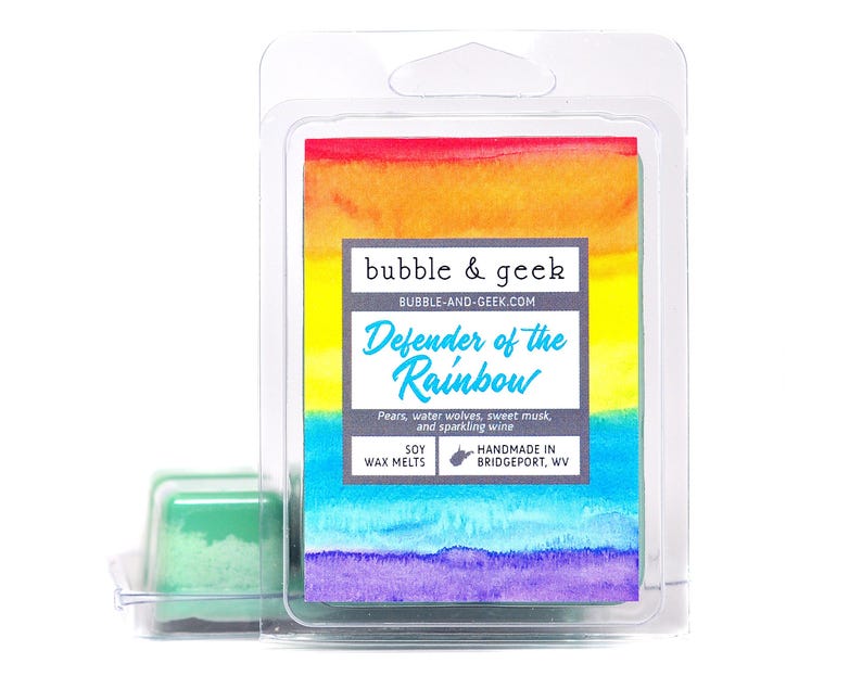 Defender of the Rainbow Scented Soy Wax Melts - Etsy