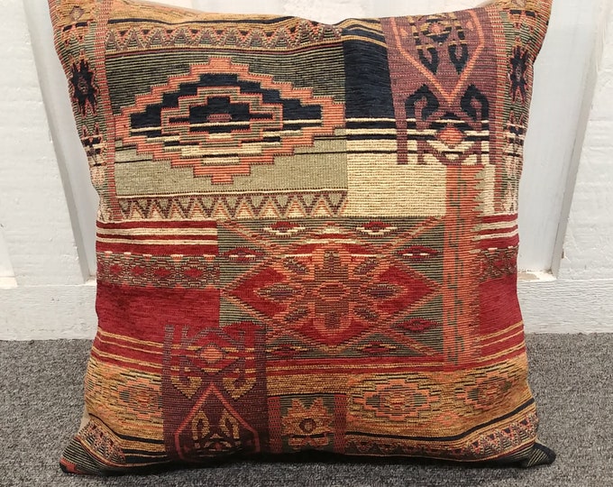 Southwestern Pillow Cover. From 16 X 16 to 24 X 24. Luxurious ...